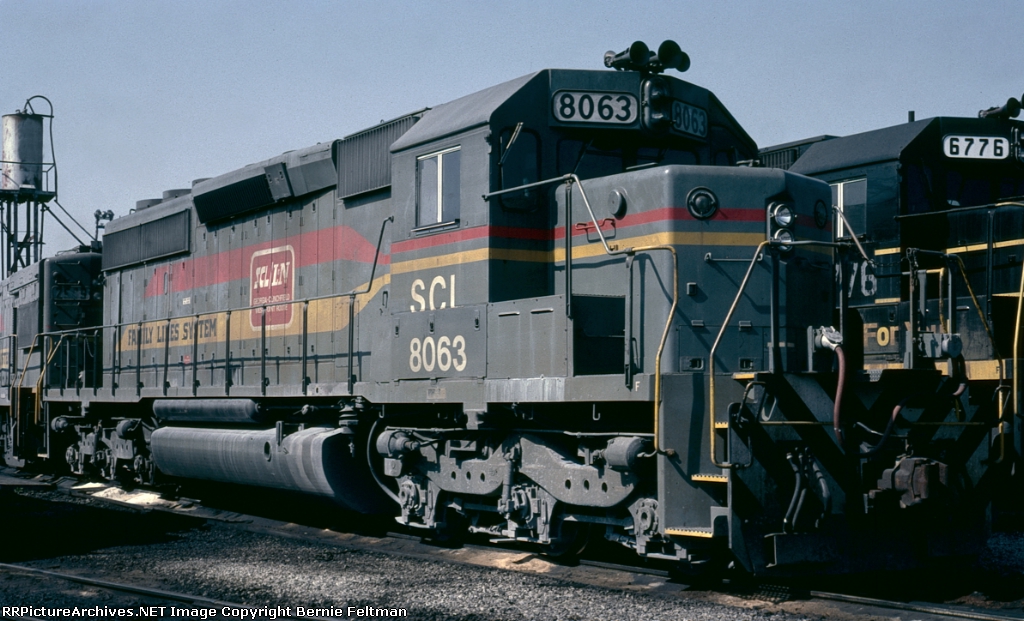 Seaboard Coast Line SD40-2 #8063